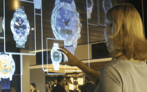 Présentation et utilité des écrans transparents - Digital Instore