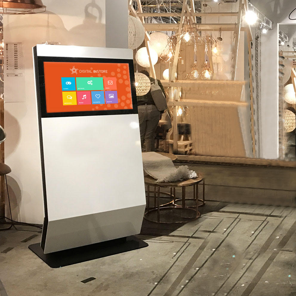 Borne tactile, borne interactive multitouch, borne multimedia