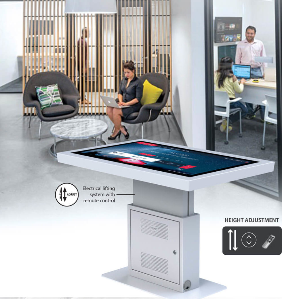Table tactile FLEX 32, 43, 49, 55 et 65 pouces - Digital Instore