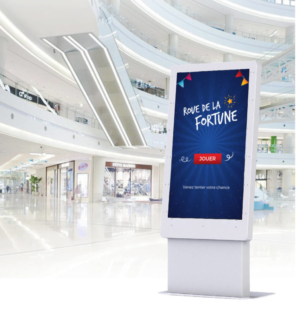 Totem tactile DISPLAY - Digital Instore